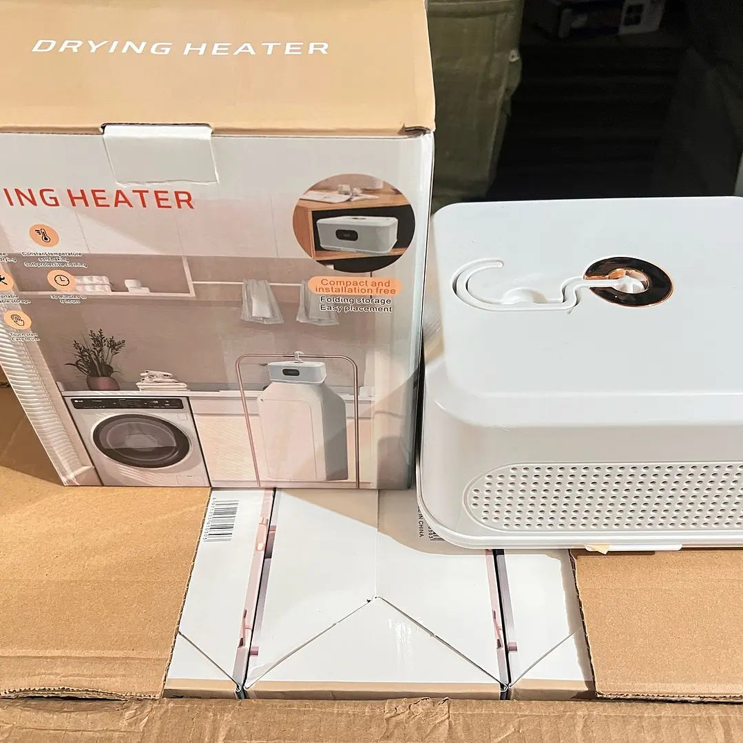Secadora Ropa 🥼👔 Portátil Compacta con Luz UV Azul y Temporizador⌚ ...